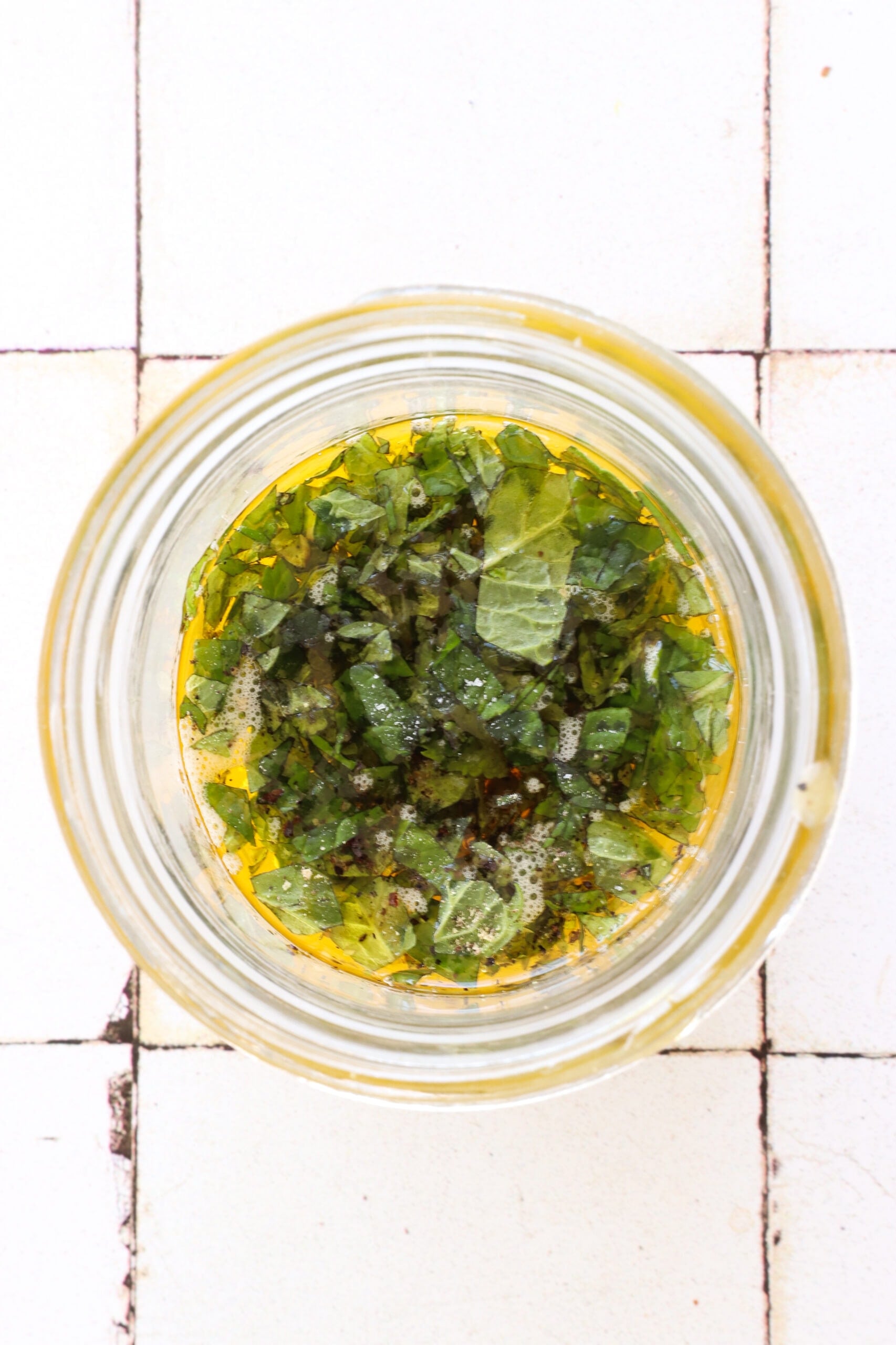 5-Minute Mango Mint Salad Dressing - Lindsay Pleskot, RD