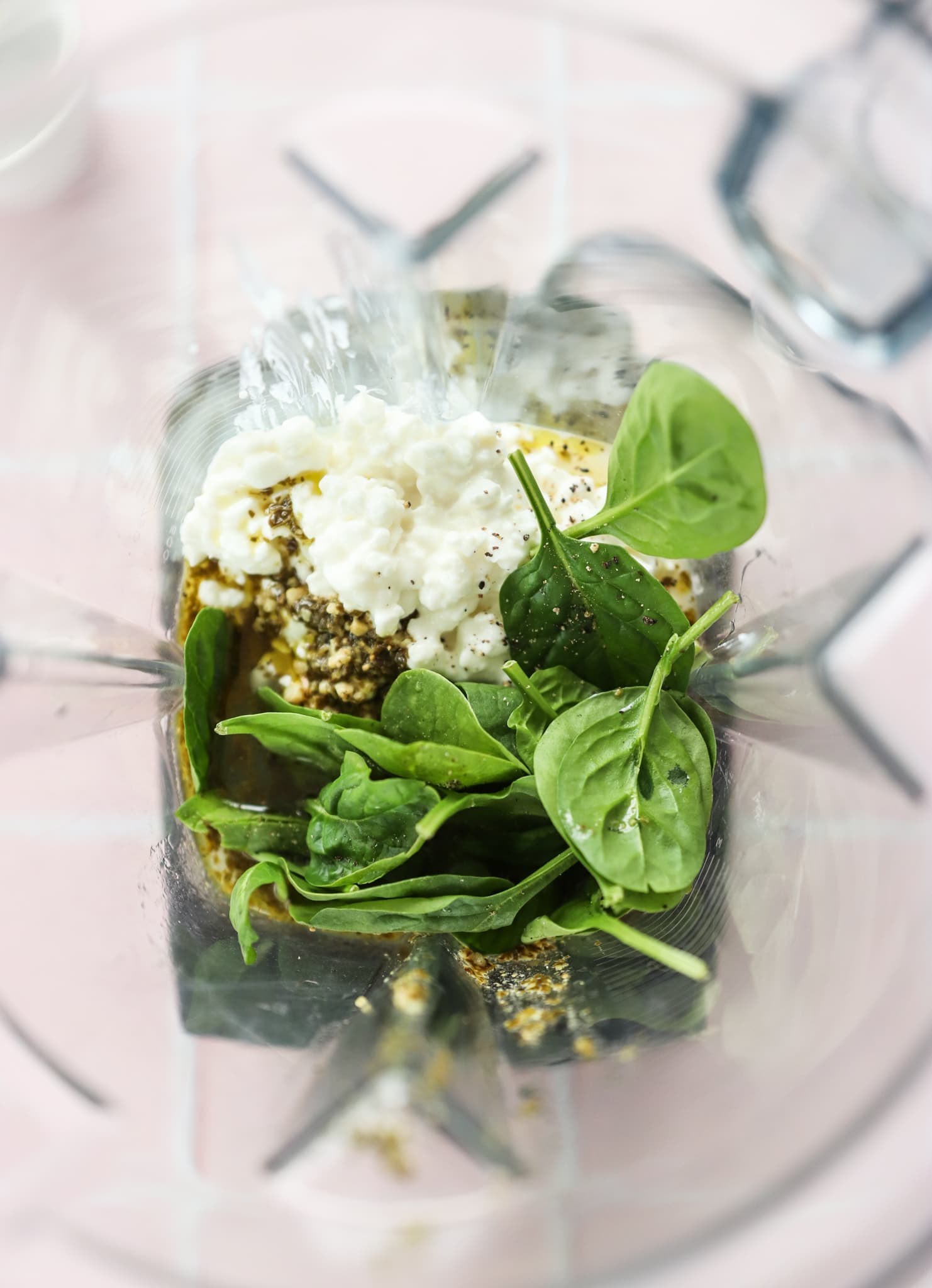 20-Minute Cottage Cheese Pasta with Pesto - Lindsay Pleskot, RD