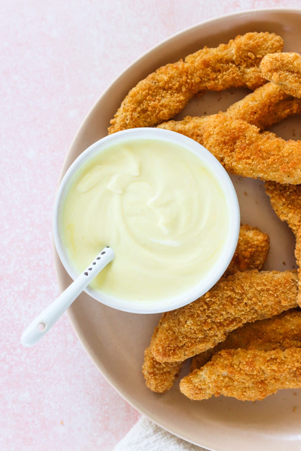 4-Ingredient Honey Mustard Dip with Greek Yogurt - Lindsay Pleskot, RD