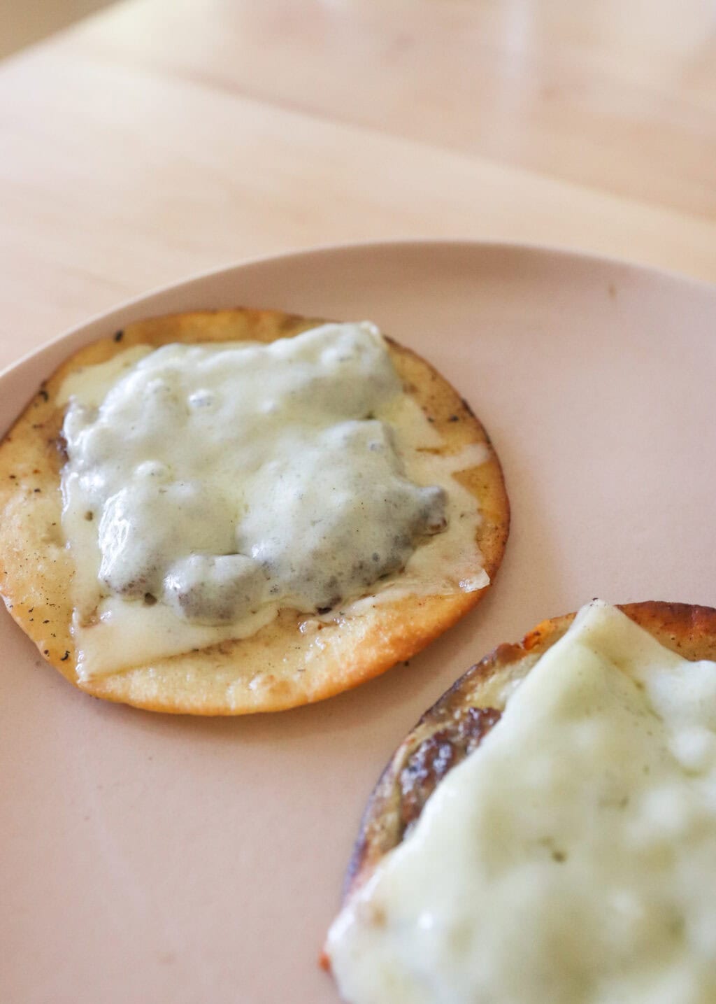 Quick Pan Fried Smash Burger Tacos with Ground Beef - Lindsay Pleskot, RD