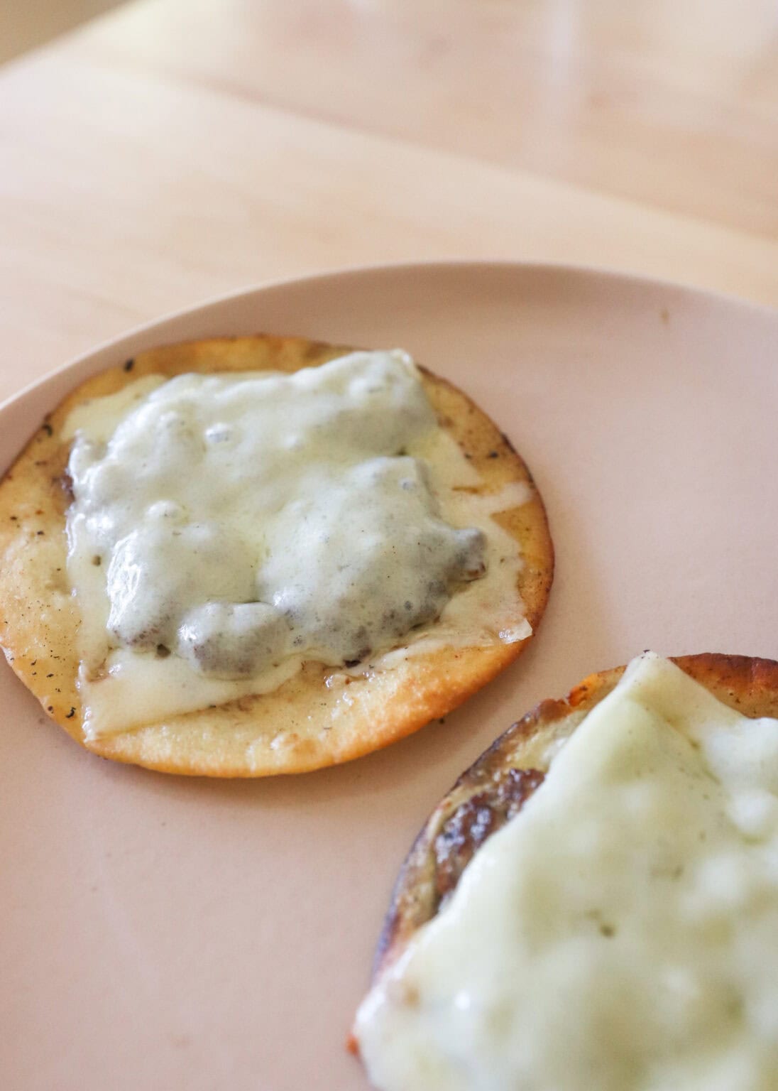 Quick Pan Fried Smash Burger Tacos with Ground Beef - Lindsay Pleskot, RD