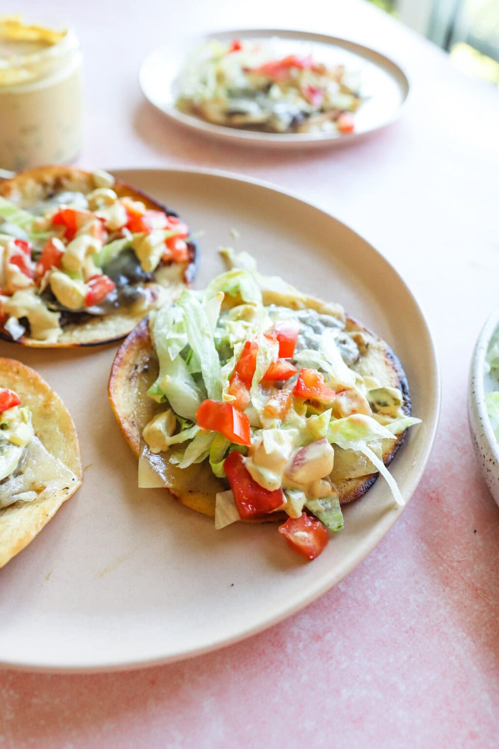 Quick Pan Fried Smash Burger Tacos with Ground Beef - Lindsay Pleskot, RD