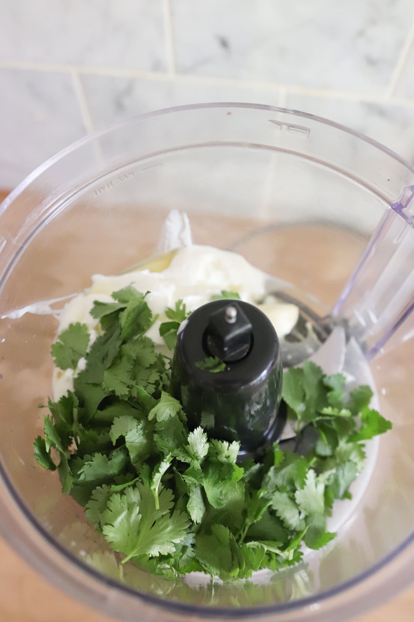 5-Minute Cilantro Lime Dressing with Greek Yogurt - Lindsay Pleskot, RD
